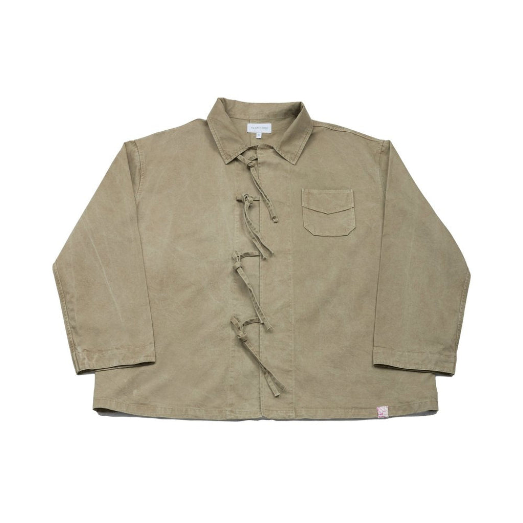 Alunia - Plover Cove Botanic Dye Shirt Level 1 Sophora Khaki – Fabrica X